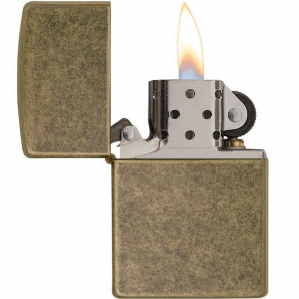 Запальничка Zippo 201FB FLAT BTM ANTIQUE BRASS, 62594 купити в Києві ...